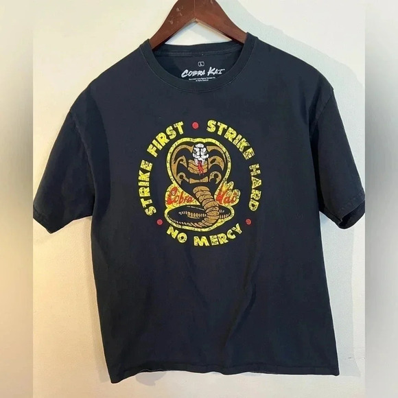 Ripple Junction | Shirts | Ripple Junction Cobra Kai Tshirt Black Size ...
